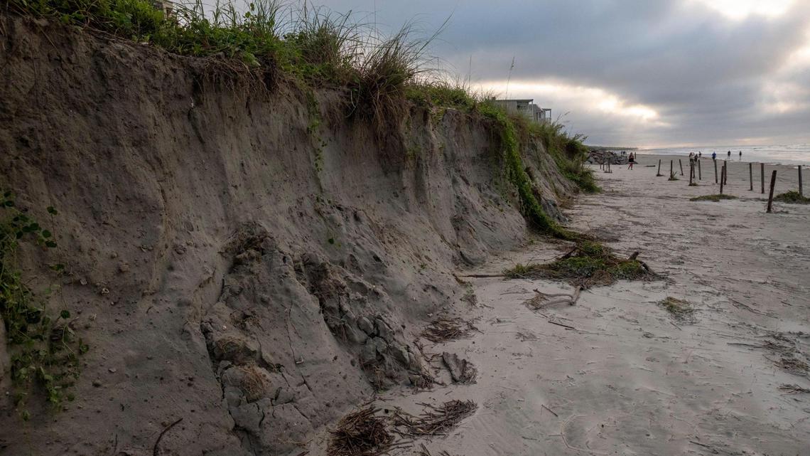 Hurricane Isaias caused damage to North Myrtle Beach dunes | Myrtle ...