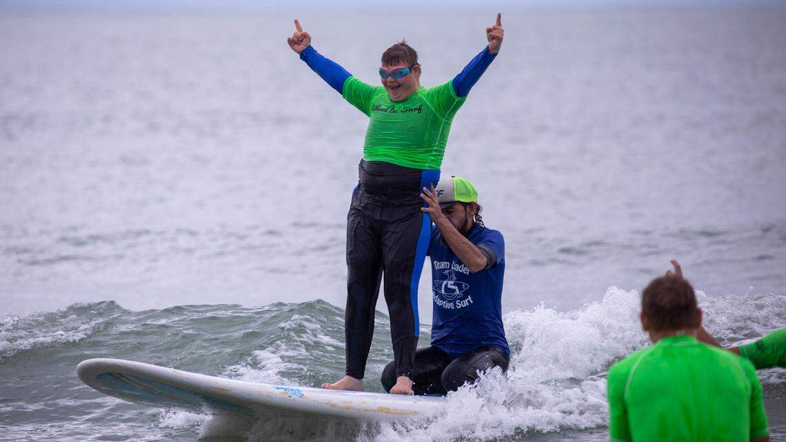 Photos: Wheel to Surf, adaptive surf event in North Myrtle Beach, S.C ...