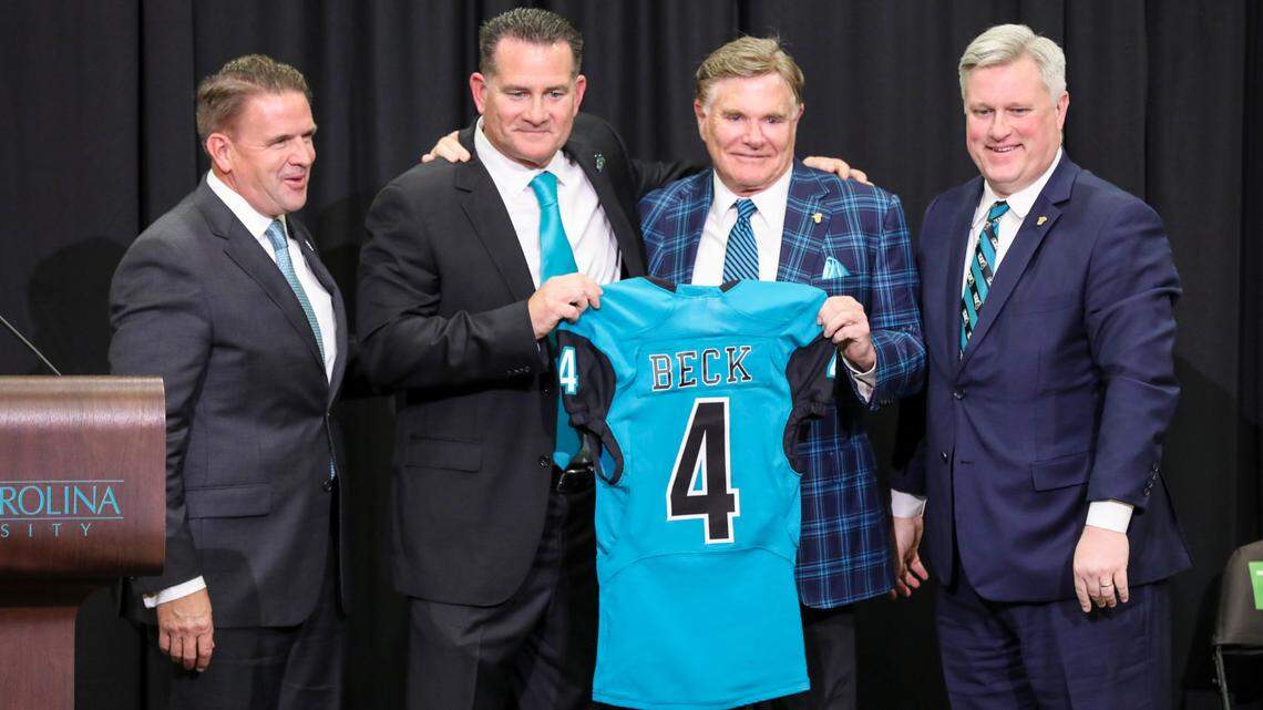 Photos: Coastal introduces Head Coach Tim Beck | Myrtle Beach Sun News