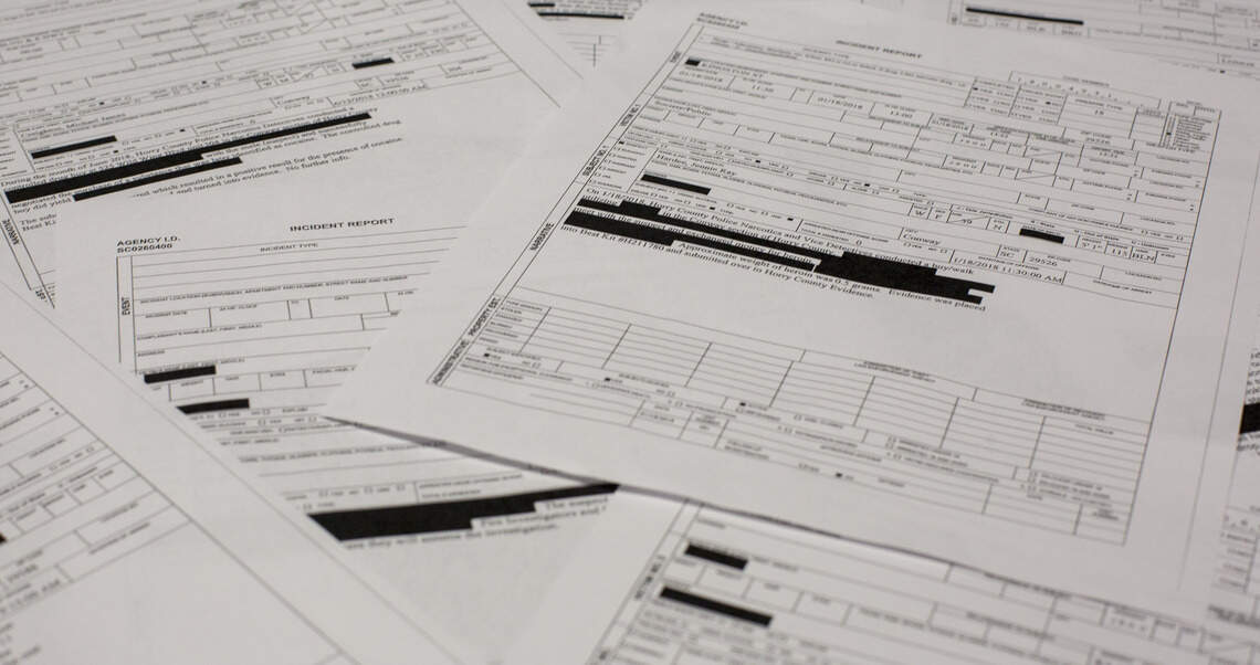 Horry County police mum on redacted reports, FOIA | The State
